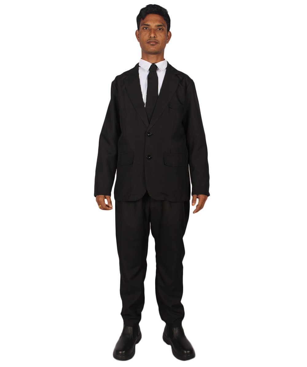 Adult Men's MIB Costume | Black Cosplay Costume - Men