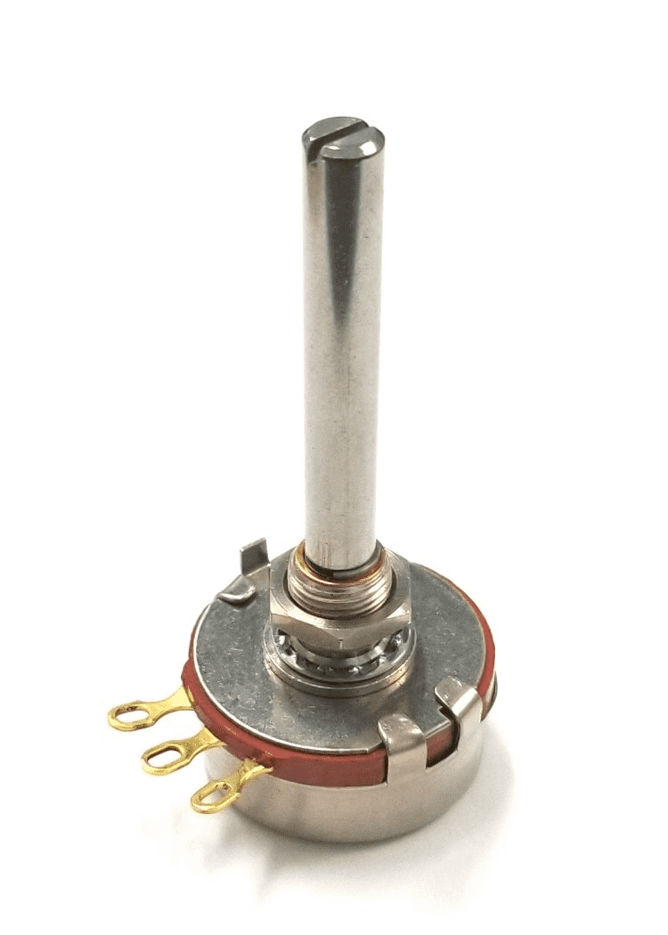 501-0030 potentiometer 2 watt 50 ohm 1/4 inch diameter shaft carbon 10% ...