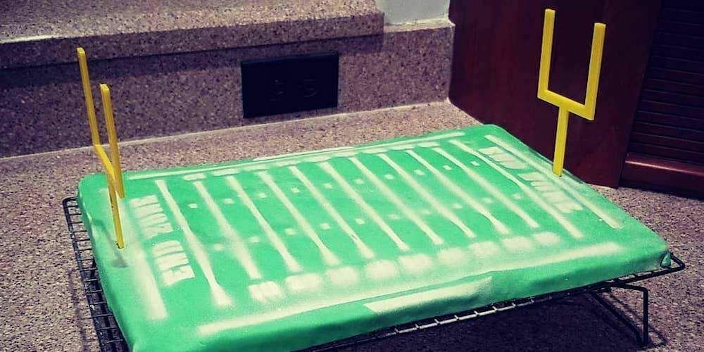 Goal Post Cake Toppers- 2 Pack - Candles & Cake Toppers