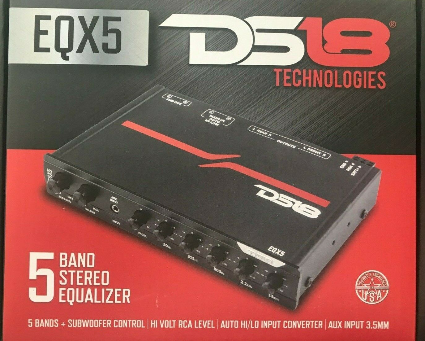 DS18 - EQX5 - High Volt 5 Band Equalizer and 50 similar items