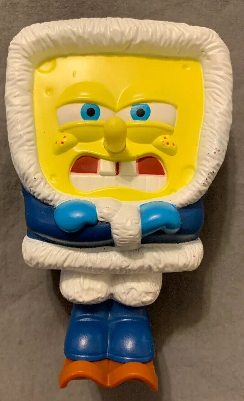 Burger King SpongeBob Skis Shivering Caketopper & Big TimE Toys Surf ...
