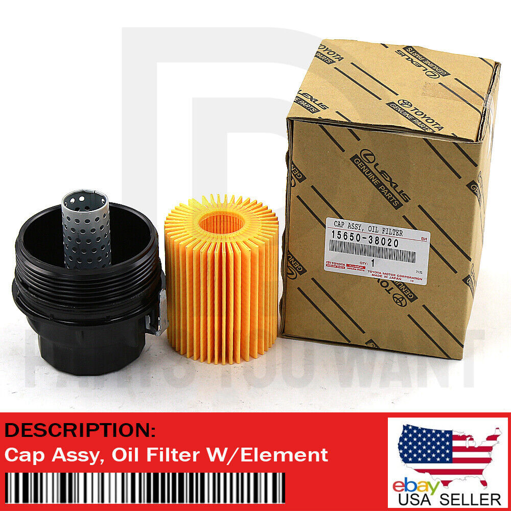 Genuine Toyota / Lexus New OEM Engine Oil Filter Housing Cap Holder ...
