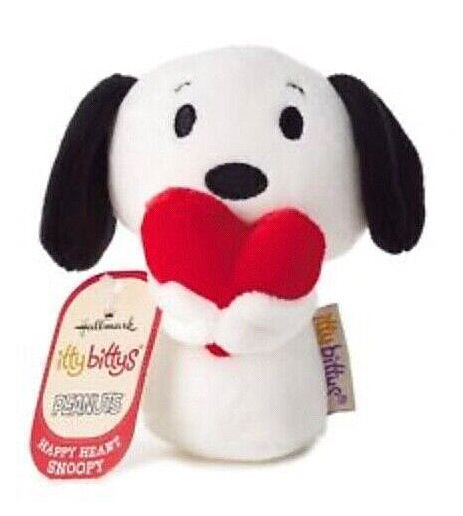 Itty Bittys Hallmark Peanuts Snoopy Holding Heart Happy Heart Snoopy ...