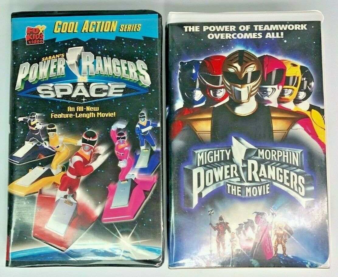 Power Rangers in Space VHS 1999 & Mighty and 22 similar items