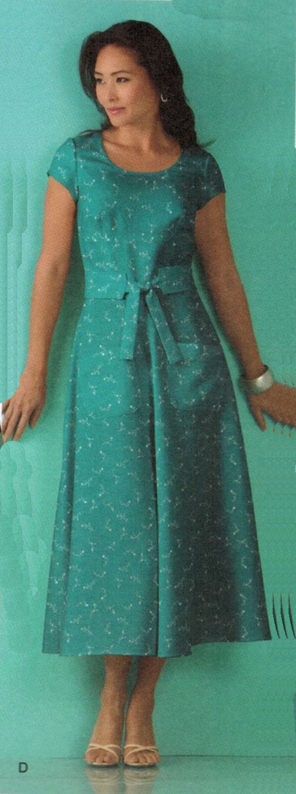 Misses Career Office Work Halter Boat Neck Dress Pattern 16-24 Threads ...