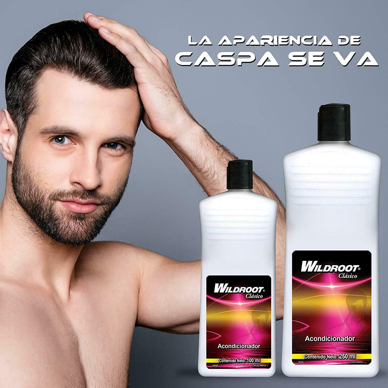2X WILDROOT CLASICO ACONDICIONADOR MEXICANO HAIR GROOM CONDITIONER 3 ...
