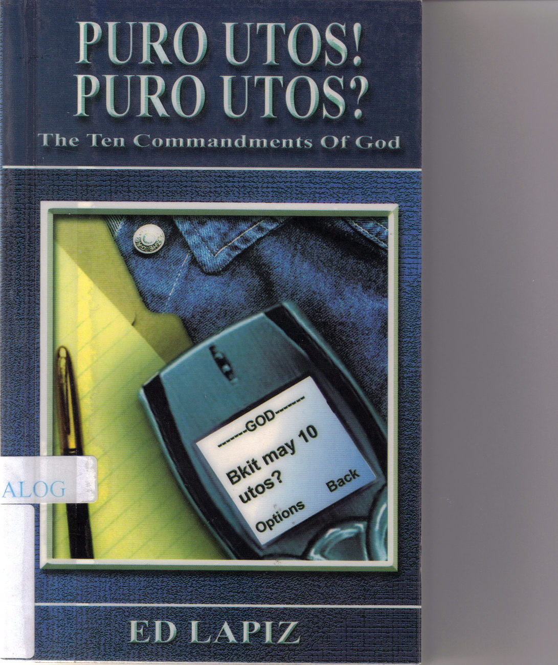 PURO UTOS PURO UTOS The Ten Commandments of God English/Tagalog - DVDs ...