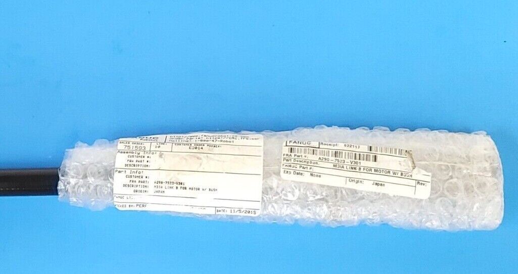 New Fanuc A290 7523 V301 M3ia Link B For Motor W Bush A2907523v301 Other Business And Industrial 