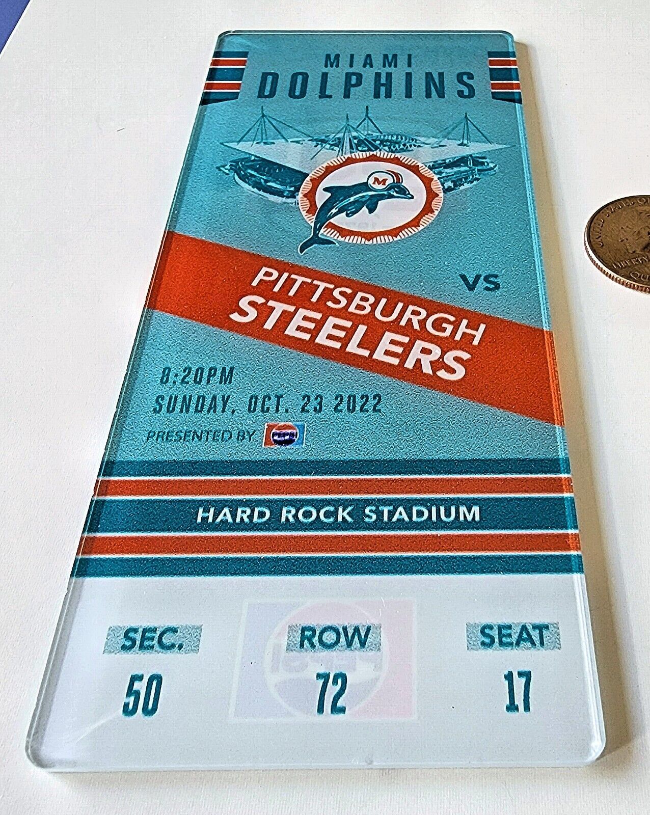 MIAMI DOLPHINS - 50th ANNIVERSARY Of The 1972 PERFECT SEASON ...