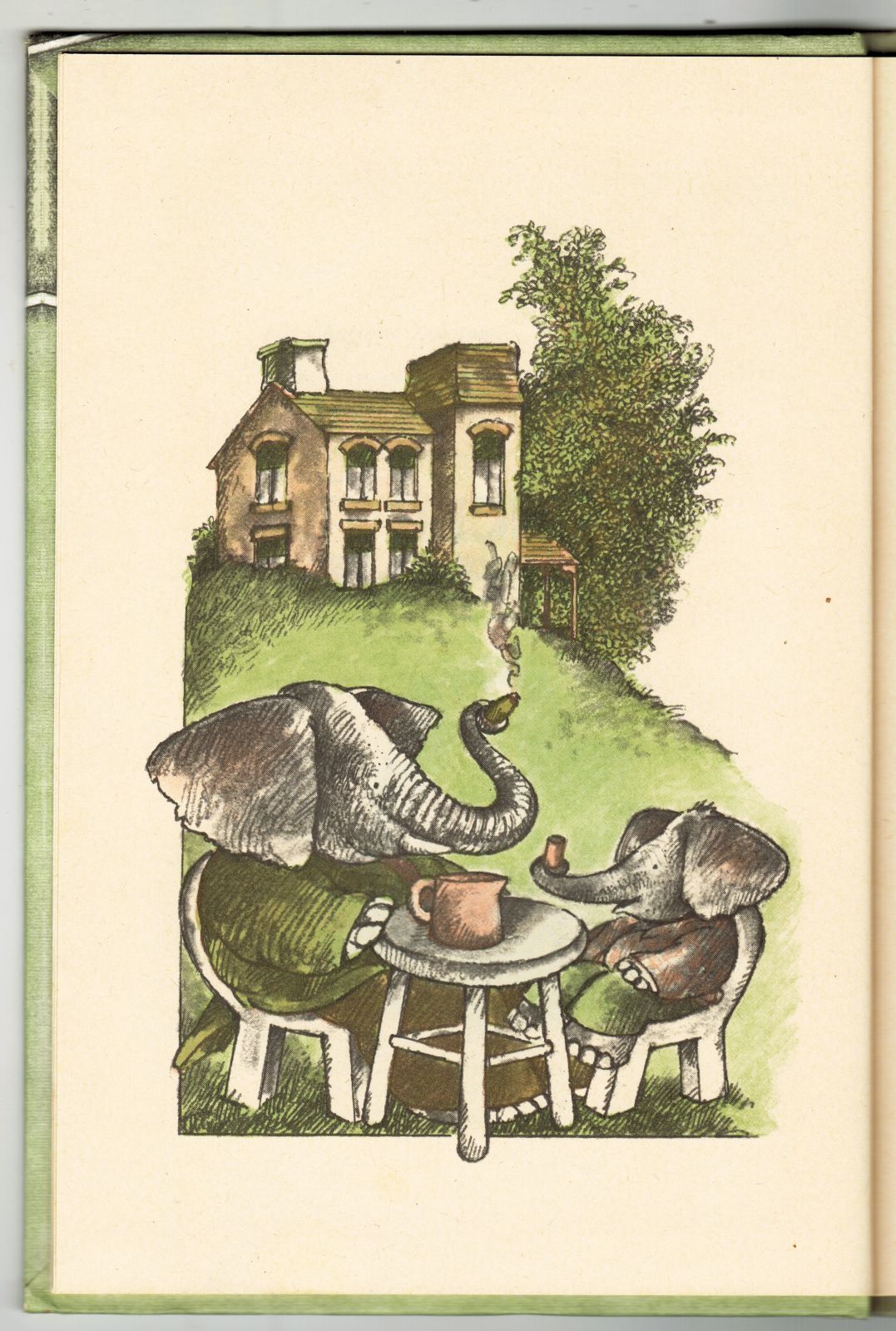 1981 I CAN READ Weekly Reader Uncle Elephant Arnold Lobel HC Book ...