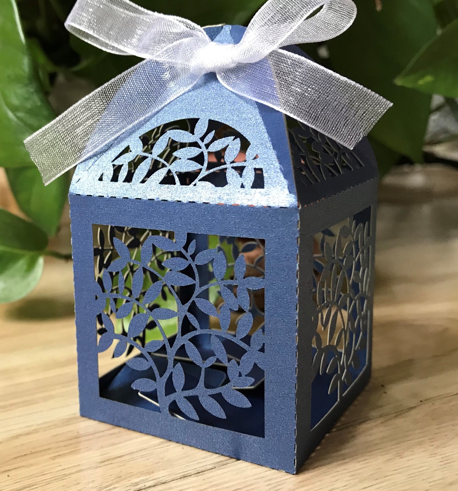 100pcs Laser Cut Wedding Favor Boxes,Chocolate Boxes,Small Gift ...