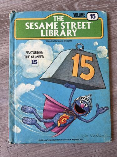 The Sesame Street Library Vol 15 Featuring the Number 15 Hard Cover ...
