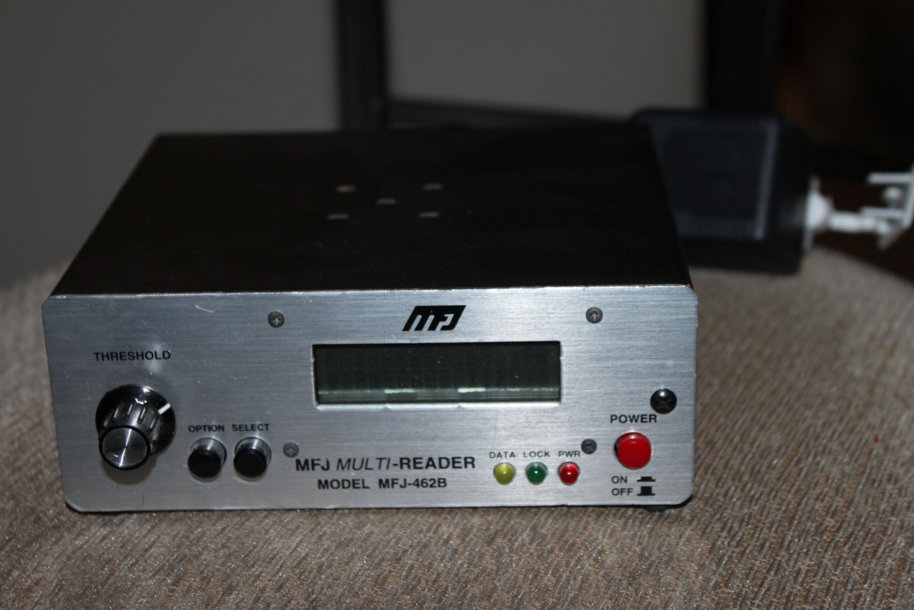 mfj MFJ-462B CW,RTTY,ASCII,AMTOR morse code Reader as is/ pictured apr ...