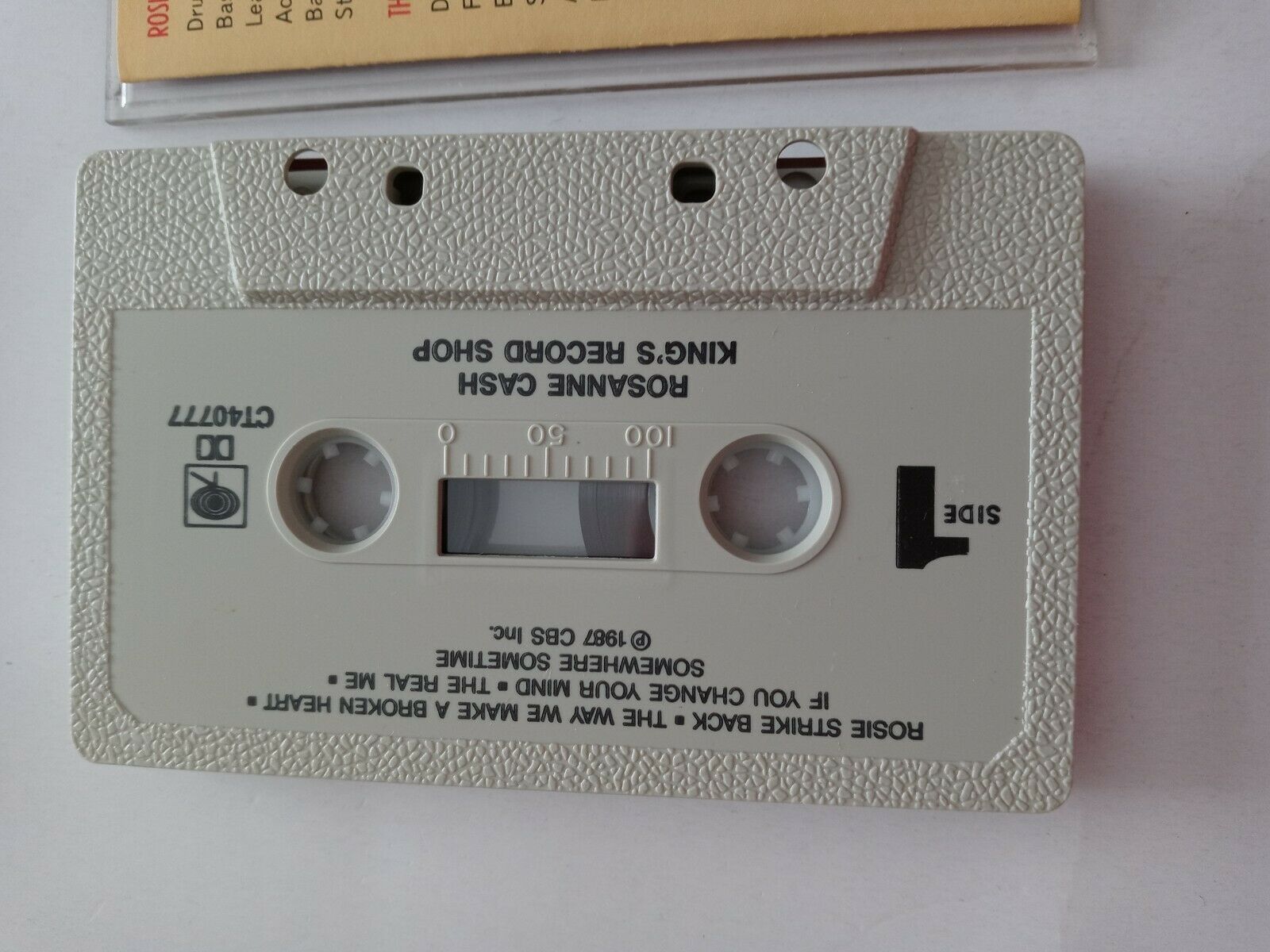 King's Record Shop by Rosanne Cash Cassette 1987 RARE - Cassettes