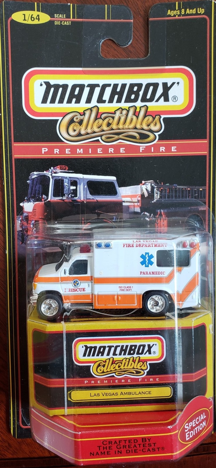 MATCHBOX Collectibles Premiere Fire Las Vegas Ambulance - Contemporary ...