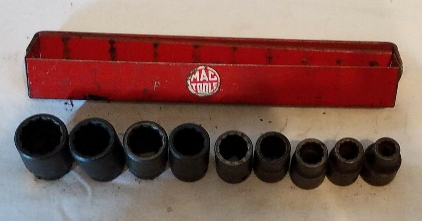 Mac Tools 9 Pc 1/2" Dr. Impact Socket Set - Everything Else