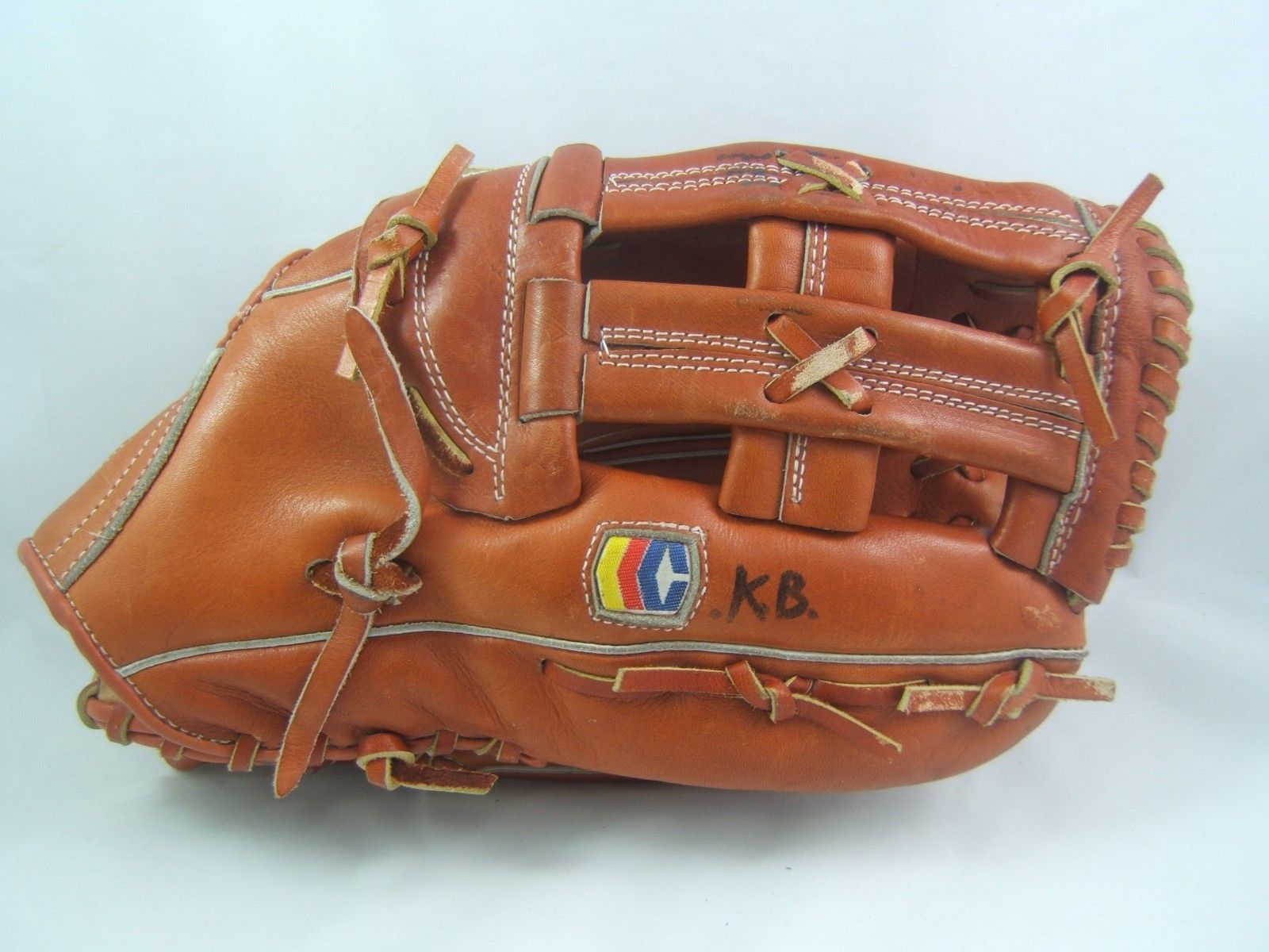 Vintage Brown RHT Cooper Diamond Deluxe 80-3076-0 Baseball Glove ...
