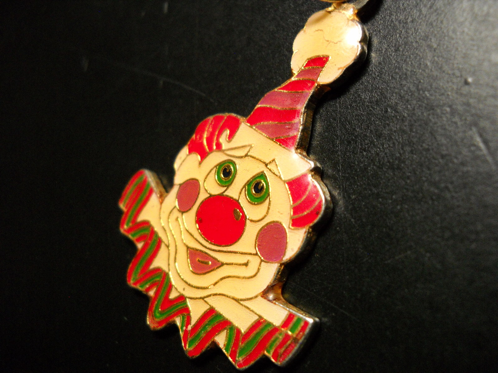 Circus Circus Hotel Casino Key Chain Clown Las Vegas Reno Red Cream ...