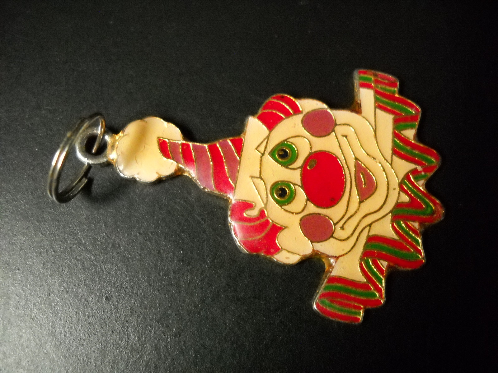 Circus Circus Hotel Casino Key Chain Clown Las Vegas Reno Red Cream ...