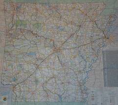 BRAND NEW HUGE 2016-17 ARKANSAS STATE HIGHWAY MAP - EXCELLENT REFERENCE ...