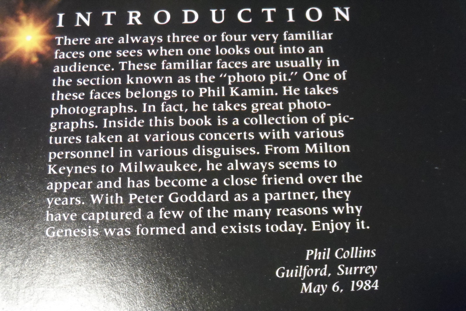 Genesis Peter Gabriel, Phil Collins & Beyond Book Philip Kamin Peter ...