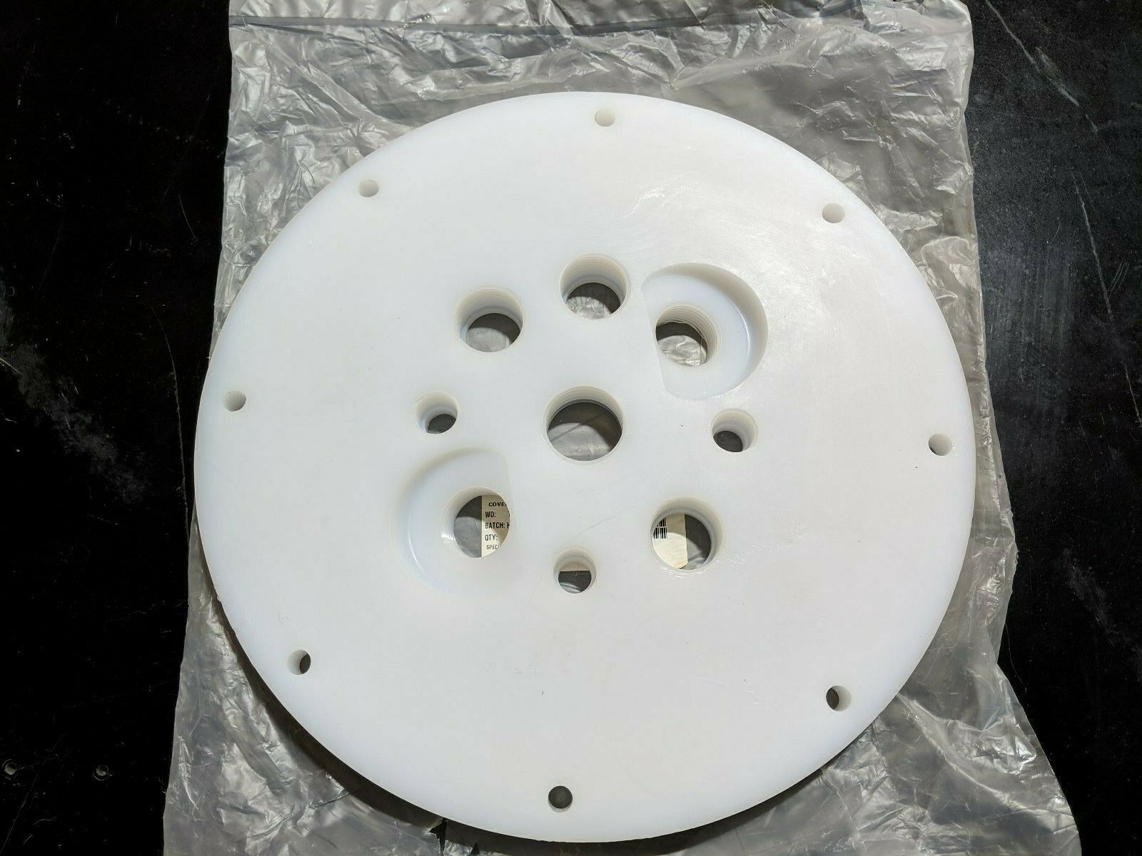 Entegris PTFE Flange Reactor Cover with Dual Angled Ports 224-180 ...