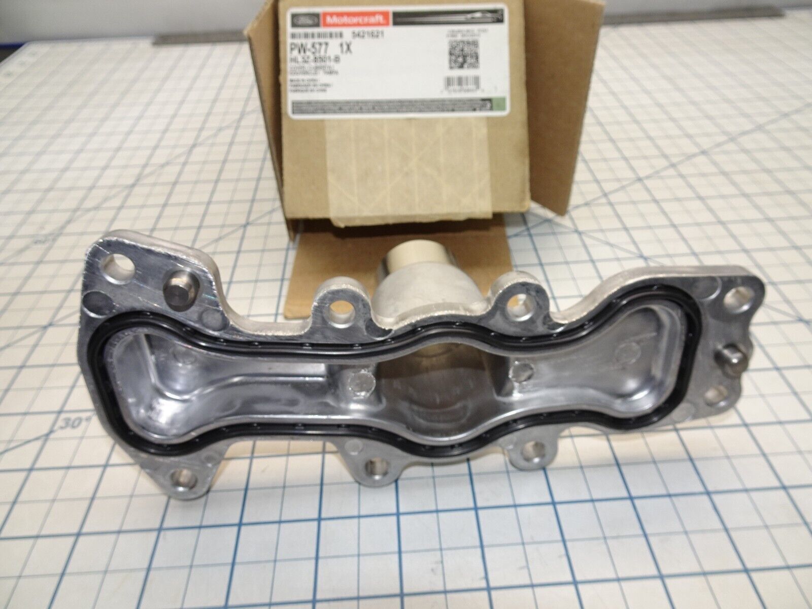 Ford HL3Z-8501-B Coolant Cover Flange Outlet PW-577 OEM - Thermostats ...