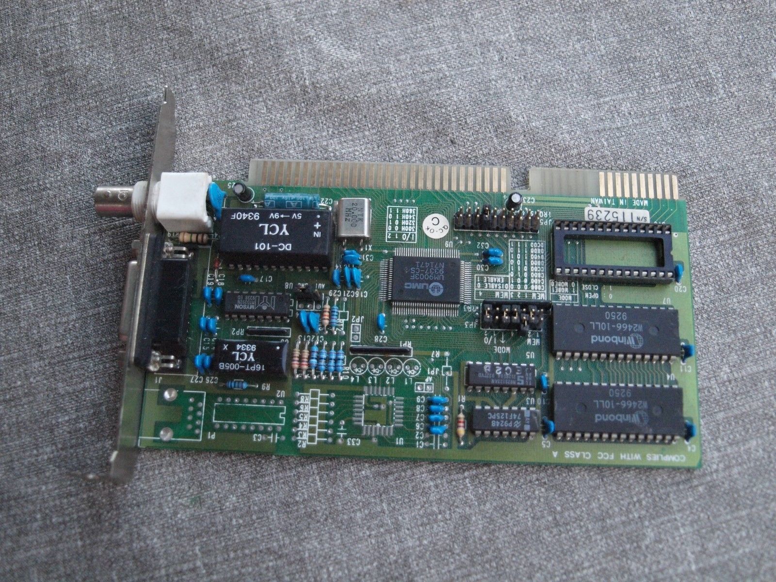 Rare Vintage Umc 16 Bit Isa Network Lan Card and 44 similar items