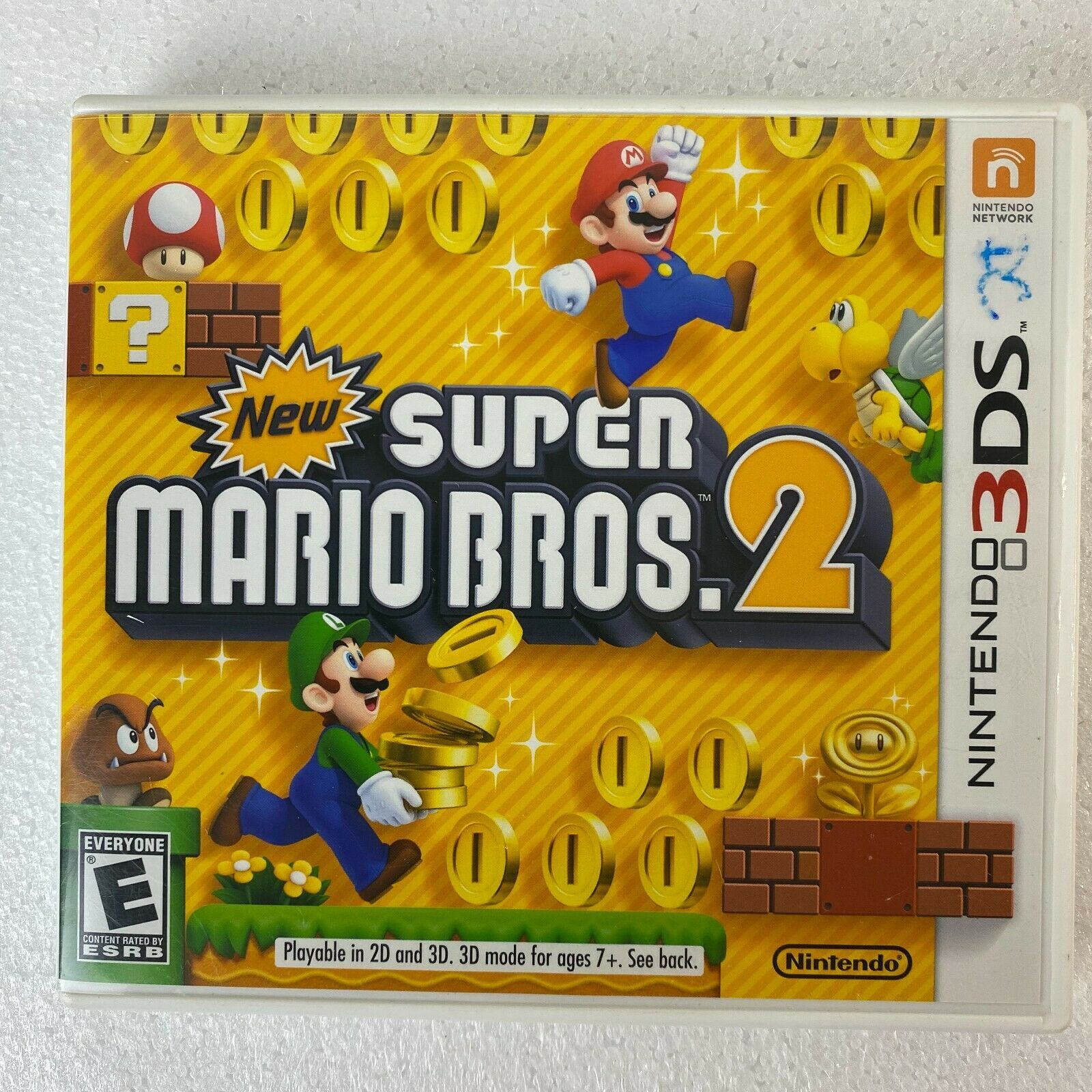 Nintendo 3DS Super Mario Bros.2 Game Case Only - Original Game Cases ...