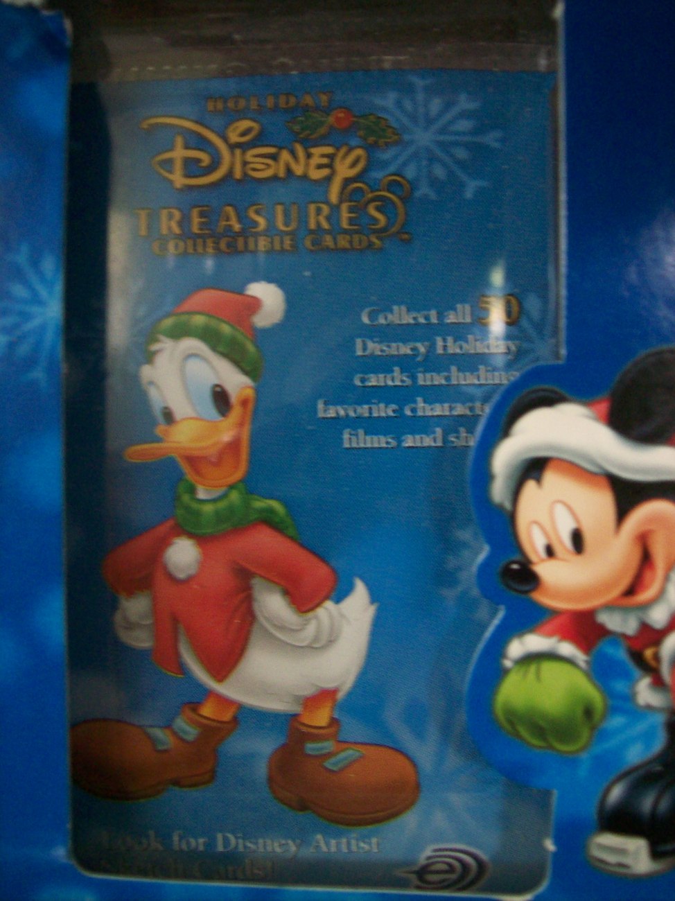 Disney Holiday Treasures Collectible Cards & Figurines - Trading Card ...