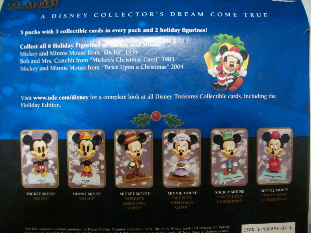 Disney Holiday Treasures Collectible Cards & Figurines - Trading Card ...