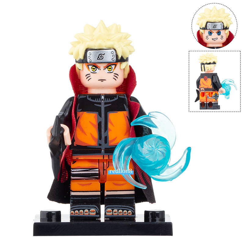 Naruto Uzumaki Anime Heroes Naruto Minifigure Compatible Lego Bricks ...