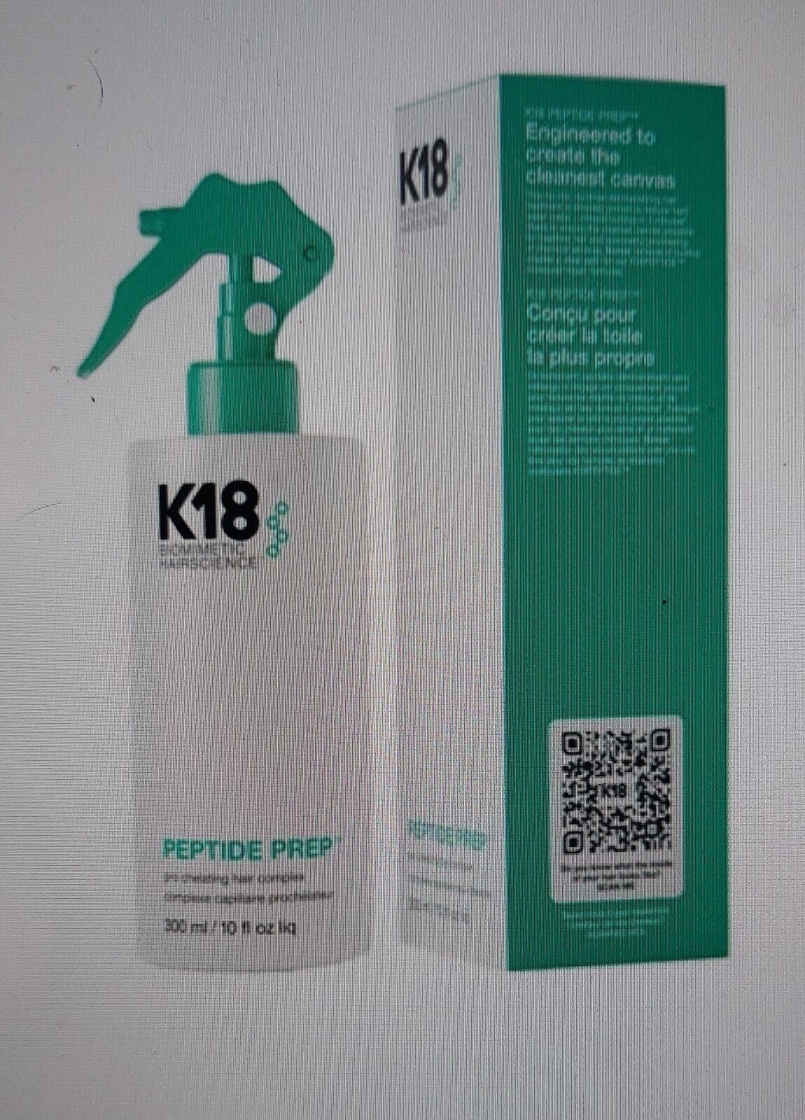 K18 PEPTIDE PREP Pro Chelating Hair Complex 300ml/10 fl oz NEW ...