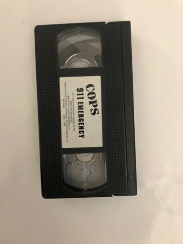 COPS 911 EMERGENCY(VHS 1996)TESTED-VERY RARE-VINTAGE-COLLECTIBLE-SHIPS ...
