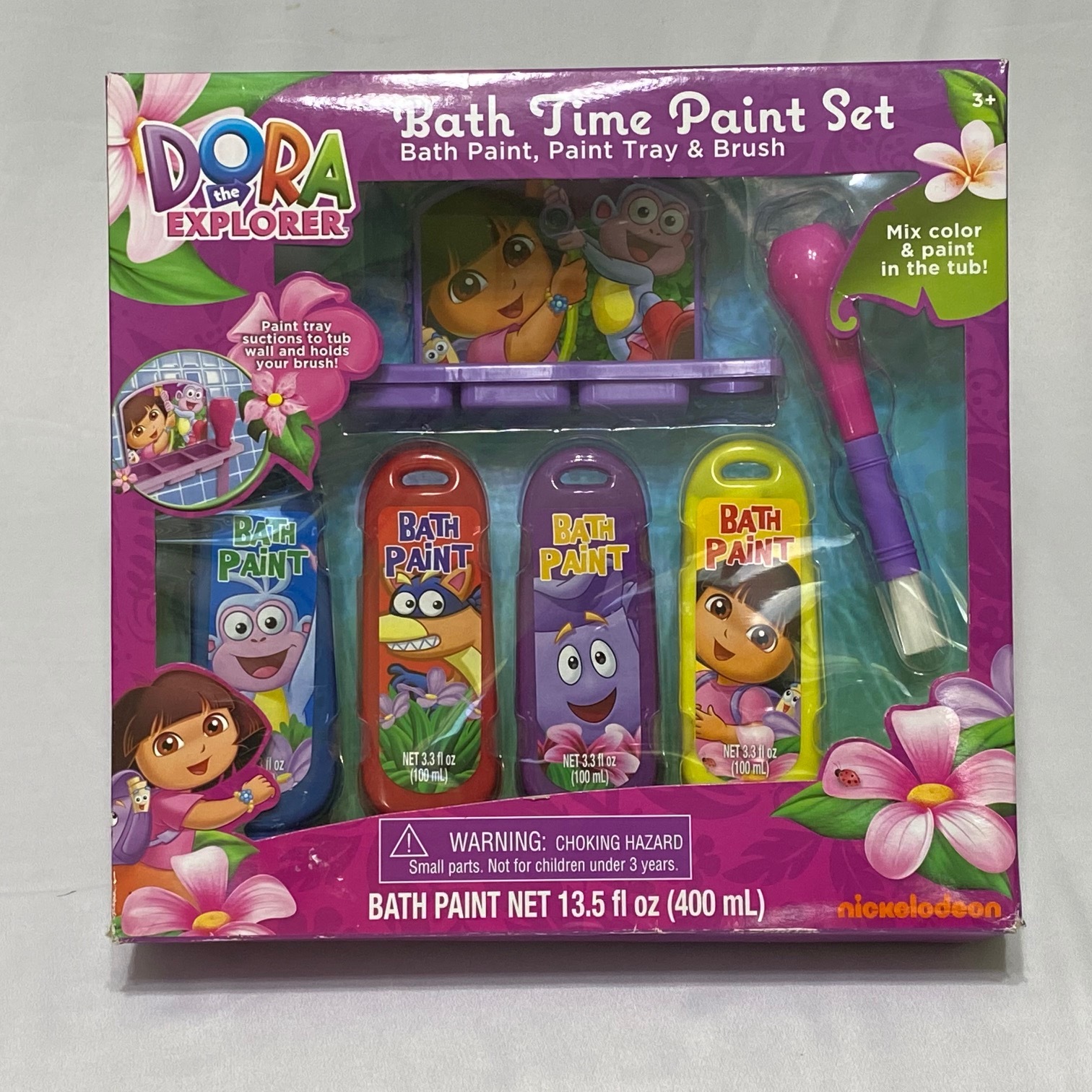 Dora the Explorer Bath Time Paint Set as pictured - Children