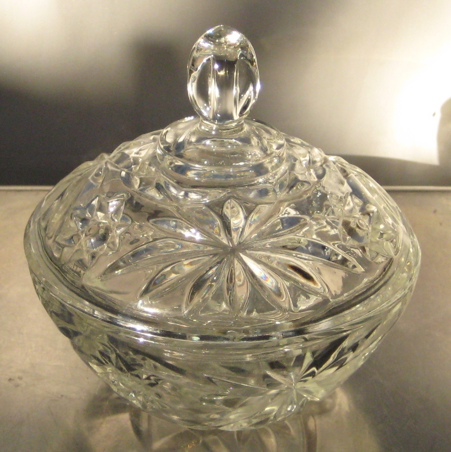 Home & Living Bowls Vintage Anchor Hocking Fan and Star Candy Dish etna ...