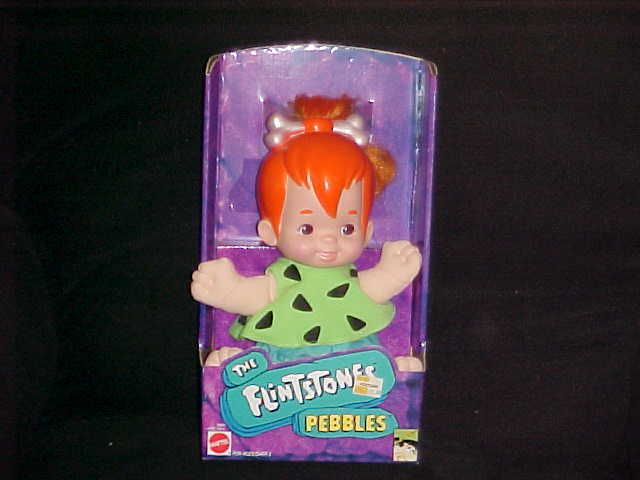 13" Pebbles Doll With Plush Orange Hair and Box By Mattel 1993 The ...