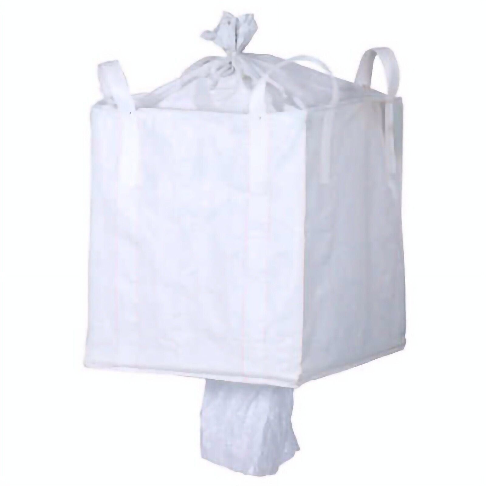 Heavy Duty FIBC Bulk Bag 2200 Lbs, Duffle Top and Spout Bottom, Super ...