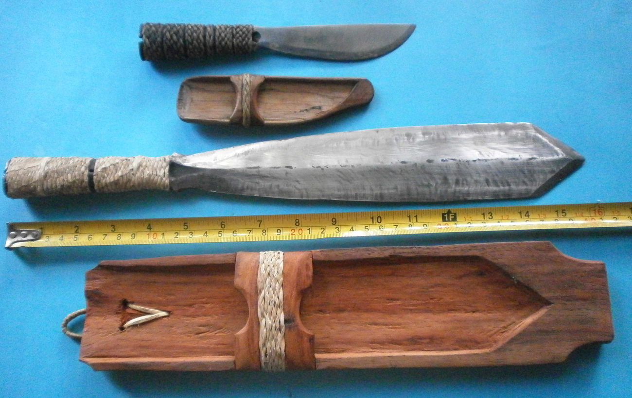 Espada Hinalung &Pinahig Bolo/machete/Knife Ifugao/Kalinga Philippine ...