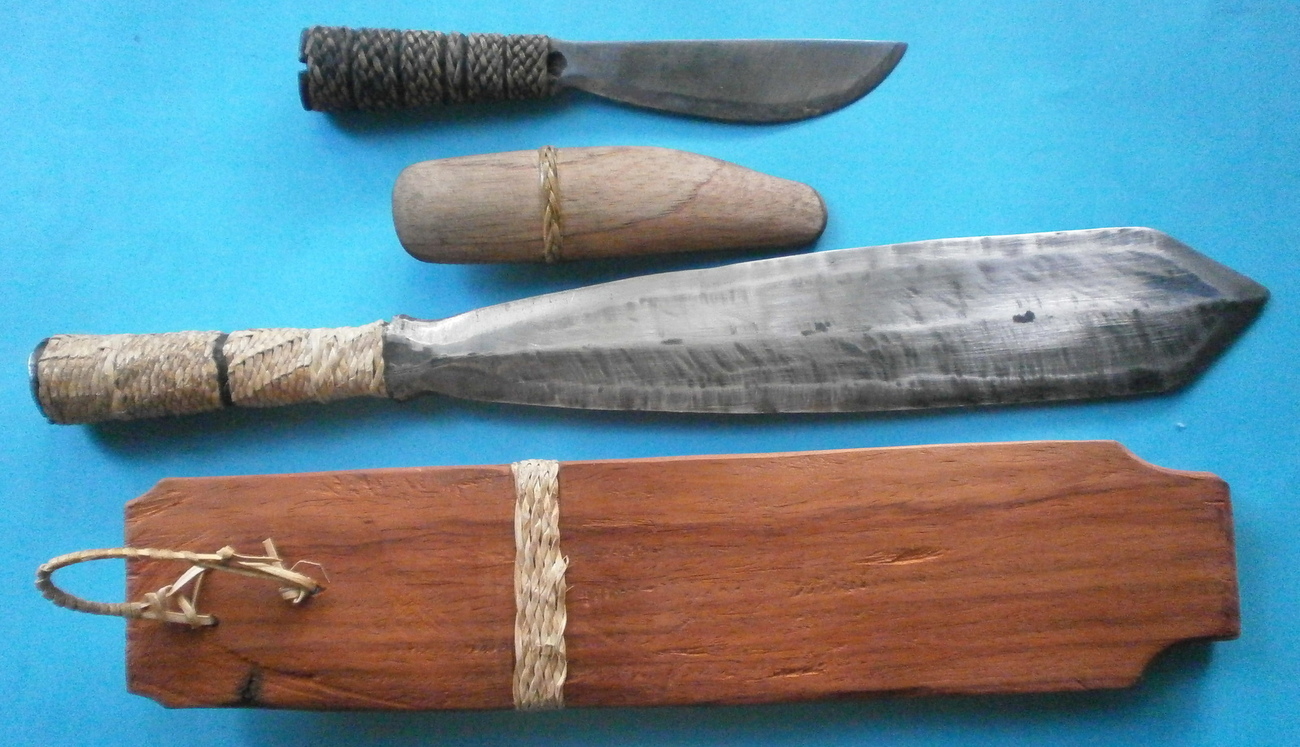 Espada Hinalung &Pinahig Bolo/machete/Knife Ifugao/Kalinga Philippine ...