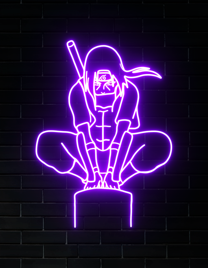 ITACHI UCHIHA - Naruto | LED NEON SIGN - Lamps