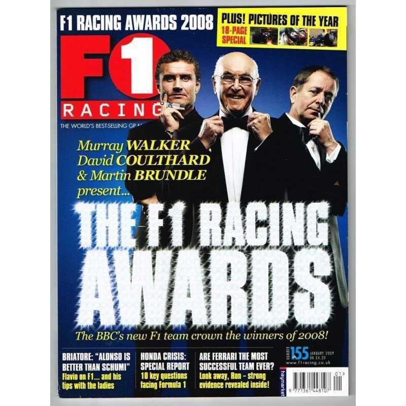 F1 Racing Magazine January 2009 mbox3019/b The F1 Racing Awards The BBC ...
