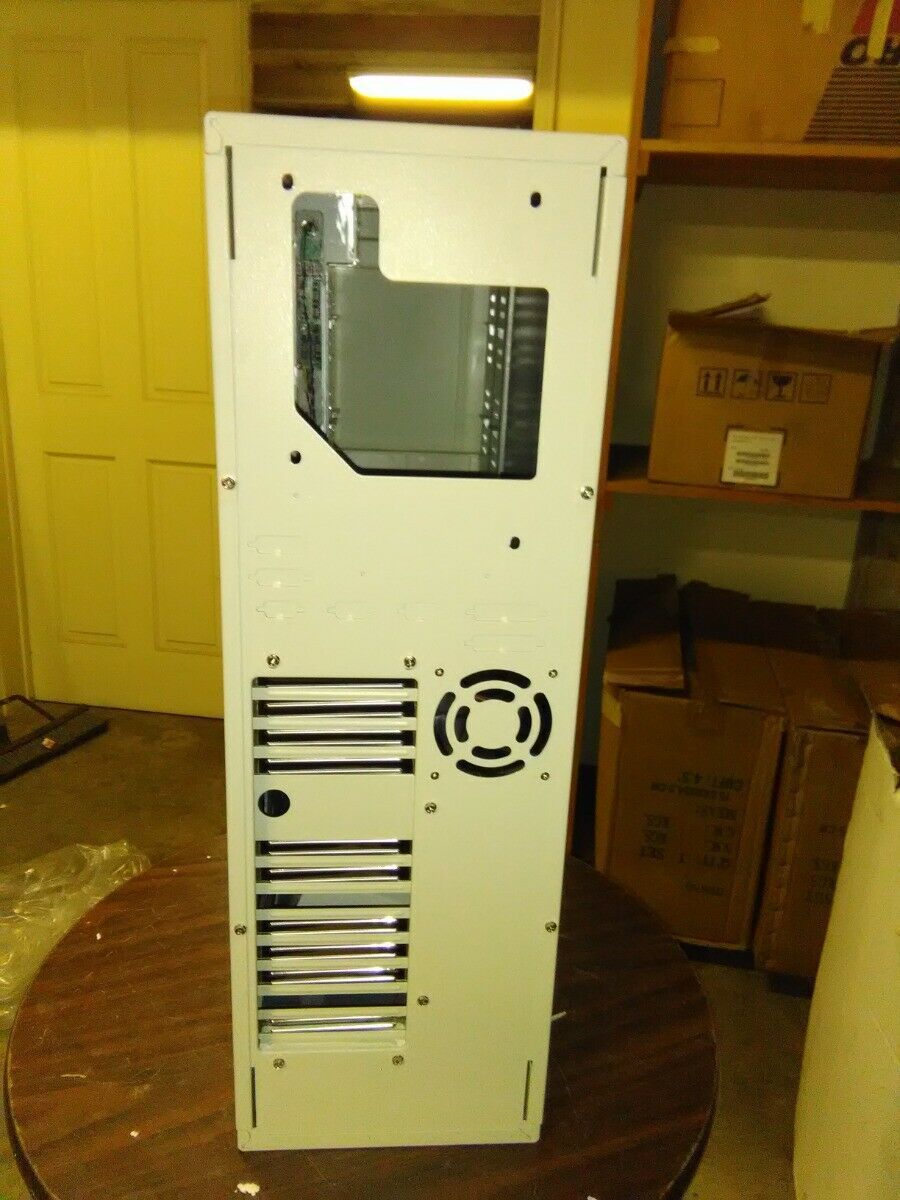 Full AT Tower Server Computer Case w/ Door & Wheels Build Vintage PC ...