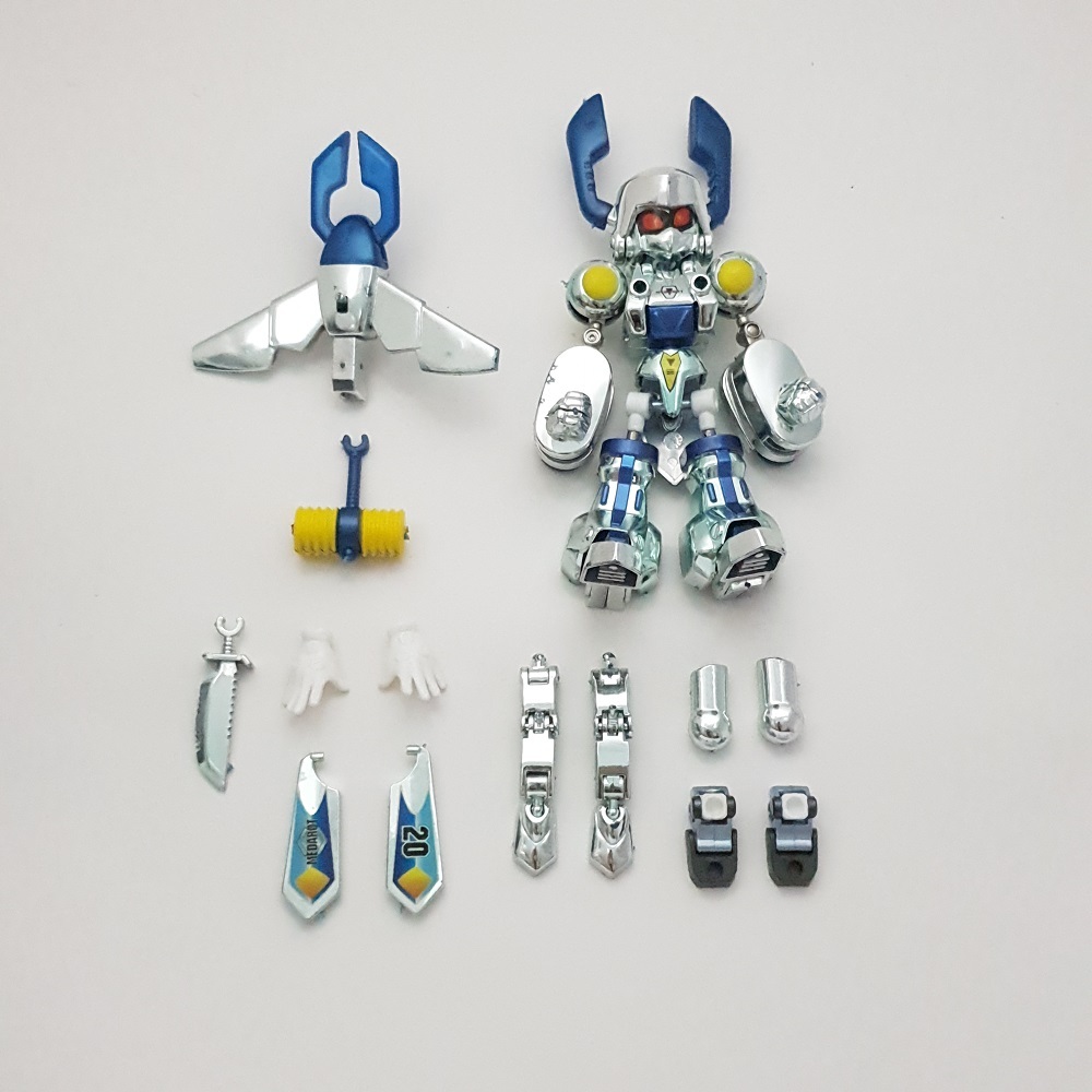 Takara Medabots Medarot Rokusho Roks Chrome 20 Head Scissors Model Kit ...