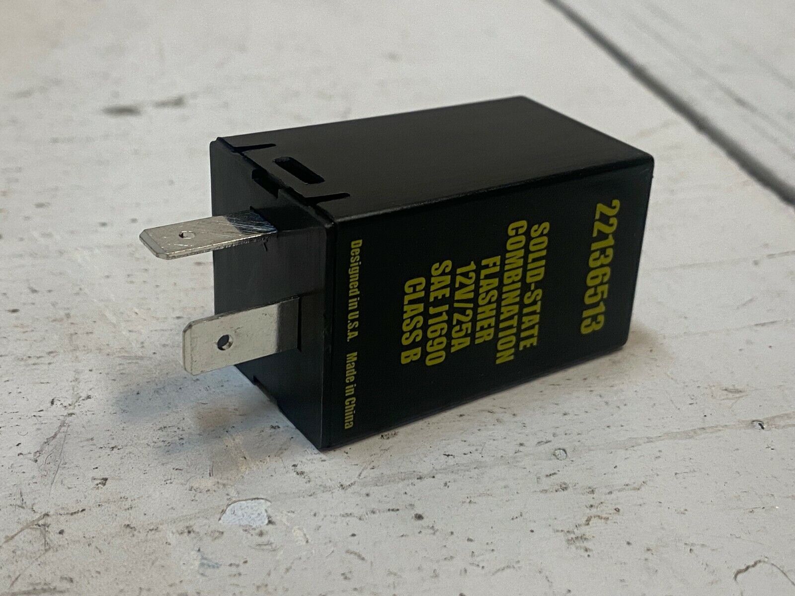 Mack Truck Flasher 22136513 Solid-State Combination Flasher 12V/25A SAE ...