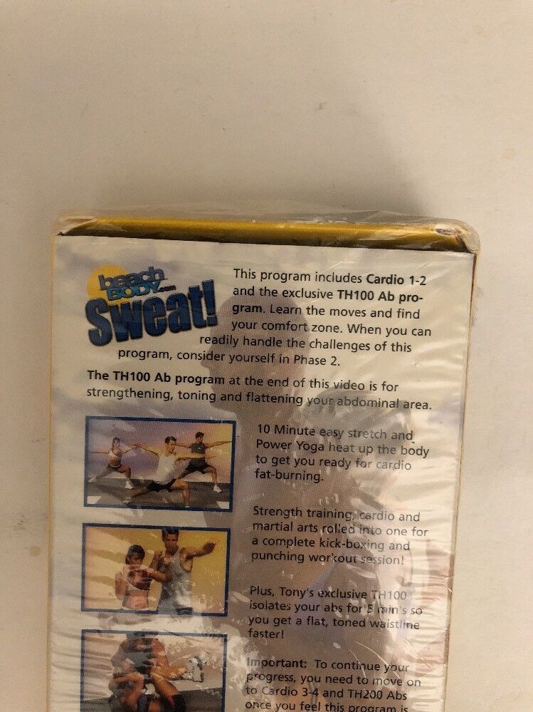 Power 90 Cardio 1-2 Sudare Beachbody-Vhs 2000-TESTED-RARE Vintage-Ship ...