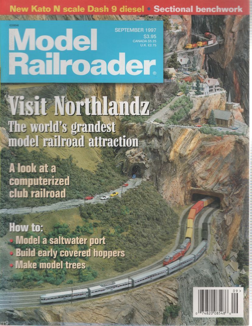 Model Railroader Magazine September 1997 Visit Northlandz/ New Kato N ...