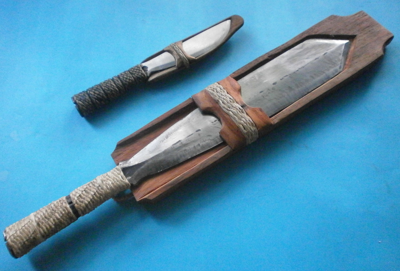 Espada Hinalung &Pinahig Bolo/machete/Knife Ifugao/Kalinga Philippine ...