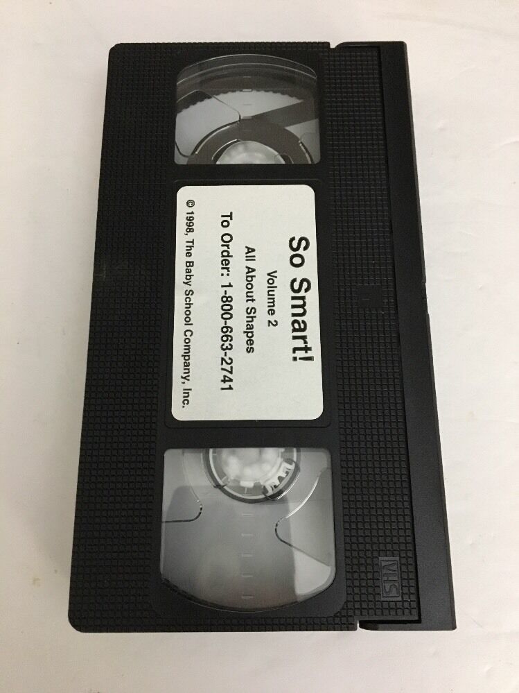 So Smart Shapes (VHS, 1999) Volumen 2-TESTED-RARE Vintage Collectible ...