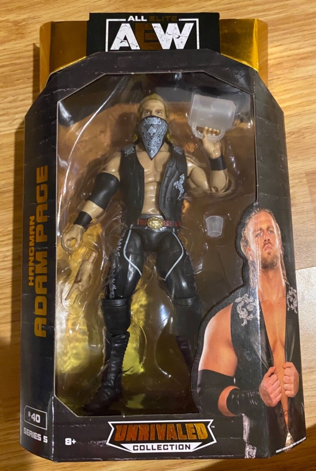 Jazwares AEW All Elite Unrivaled Series 5 - Hangman Adam Page Action ...